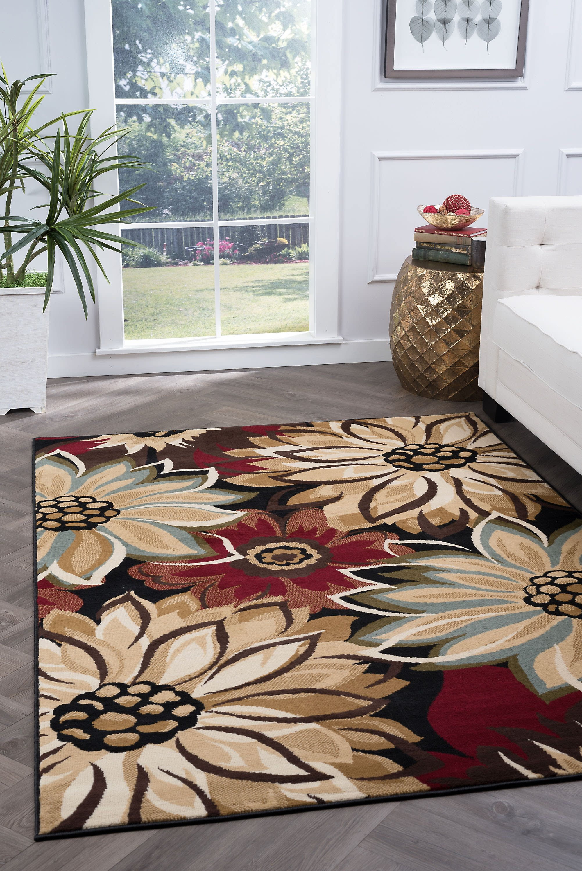 Bliss Rugs Ovilla Transitional Indoor Area Rug - Walmart.com - Walmart.com