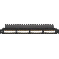 Blcak Box JPM810A-R2 CAT5e Feed-Through Patch Panel - 2U, Unshielded ...