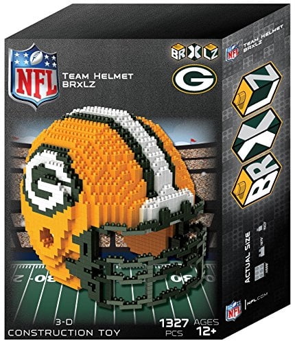 FOCO NFL Green Bay Packers FOCO NFL 3D BRXLZ Construcción de bloques de ...