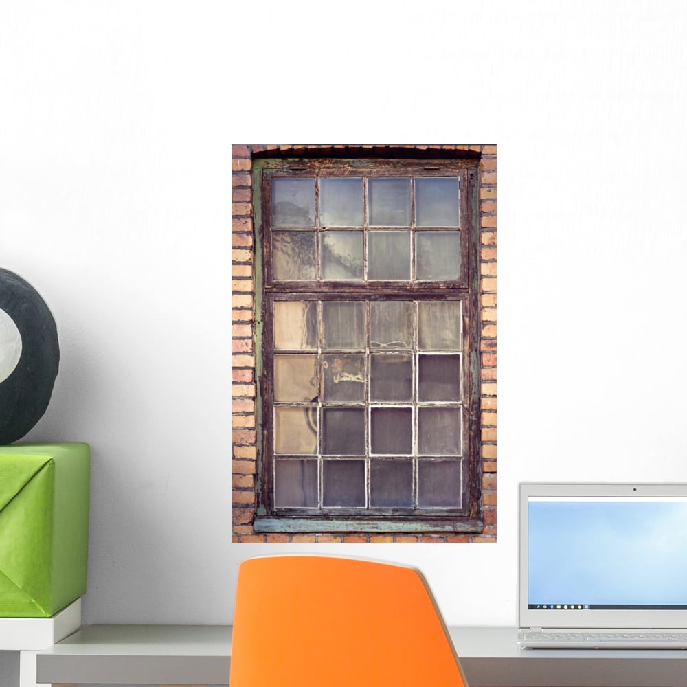Vintage Window Wall Mural Decal Sticker, Wallmonkeys Peel & Stick Vinyl ...