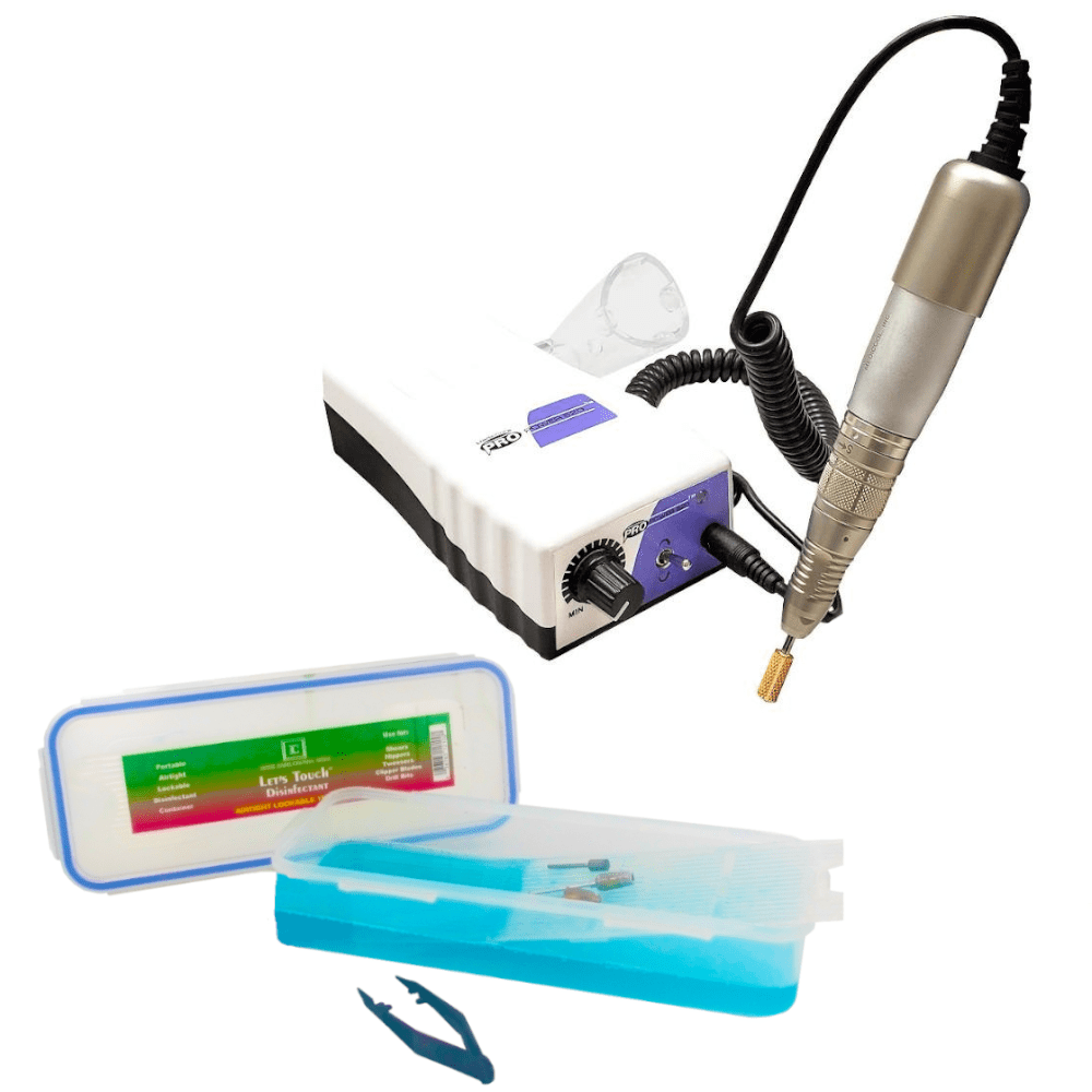 Medicool Pro Power 520 Electric Nail File Machine + Sanitary Instrument ...