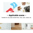 72 Pairs Footprints Stickers Creative Floor Stickers Decorative ...