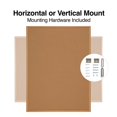 Large Staples Standard Cork Bulletin Board with Oak Frame 4'x3' Pack of ...