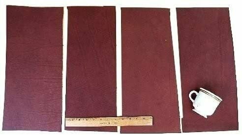 Home & Hobby Scrap Lace Leather Light Brown Cowhide 10 X 18 Piece Home ...