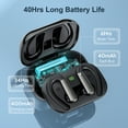 New Bee Bluetooth Earbuds Wireless IPX6 Waterproof over-Ear Stereo Bass ...