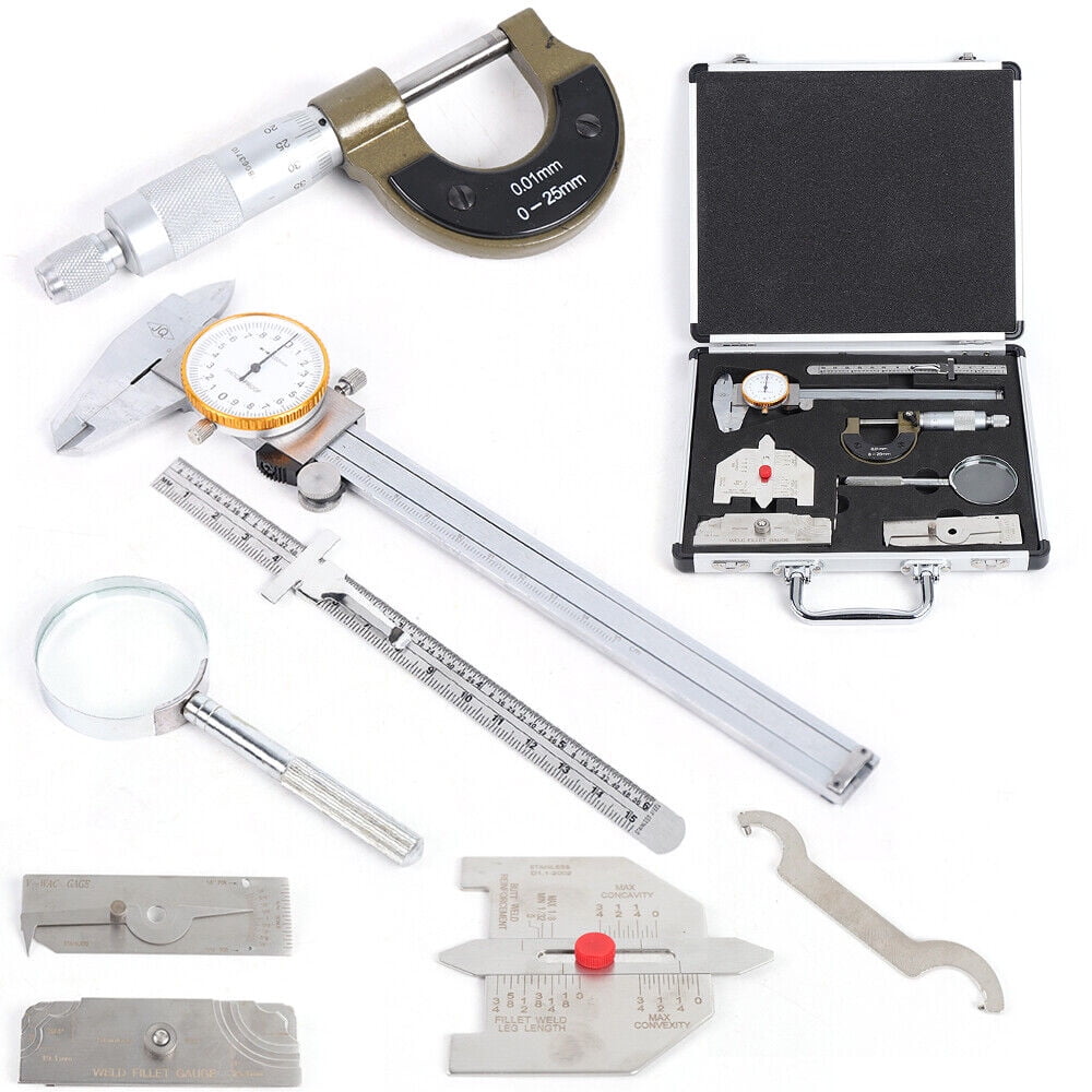Gage Test Ruler Fillet Weld Gage Magnifier Calliper Metal Welding Gauge ...