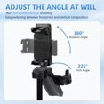 JC-25 Mini Selfie Tripod, Floor-Standing Quadripod for Taking Photos ...