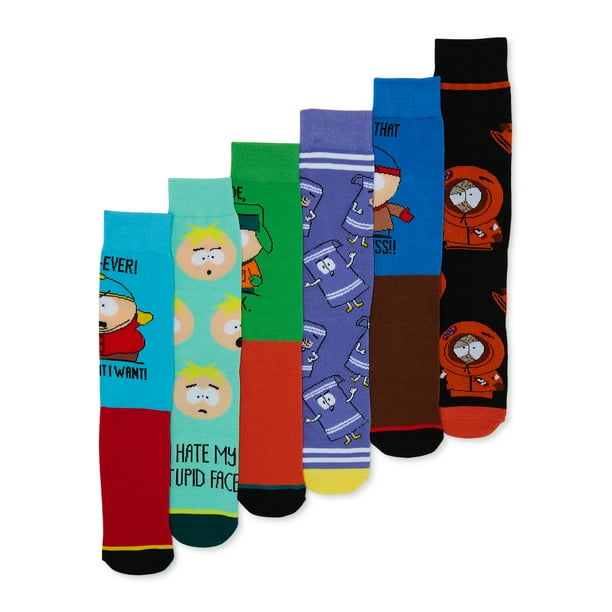 South Park Men's Socks, 6-Pack - Walmart.com