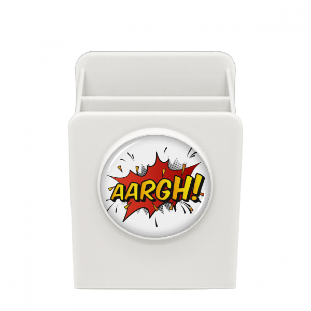 Boom Dialog Spark Exclamation Desk Pencil Holder Cup Pen Organizer ...