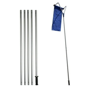 Costway Lightweight Roof Rake Snow Removal Tool 20FT Adjustable ...