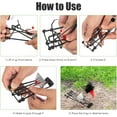 8 Pack Mole Gopher Trap Metal Tactical Rat Vole Traps Reusable Gopher ...
