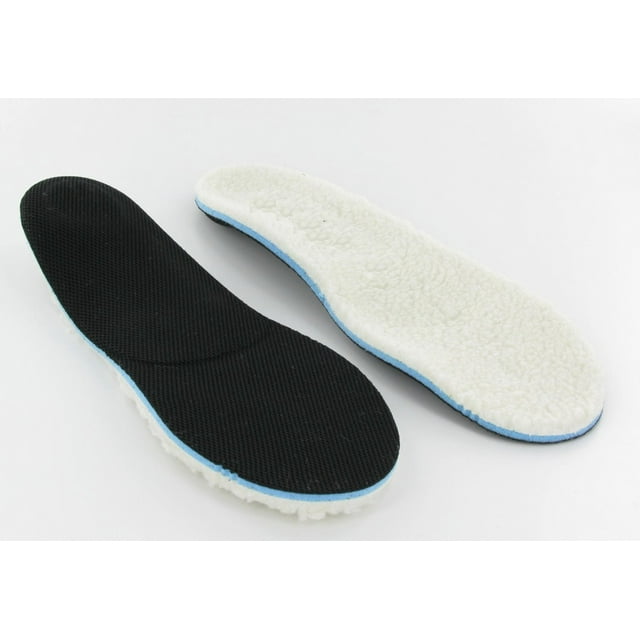 ORTHOS Shearling Orthotic Insoles - Inserts w/ Arch Support for ...