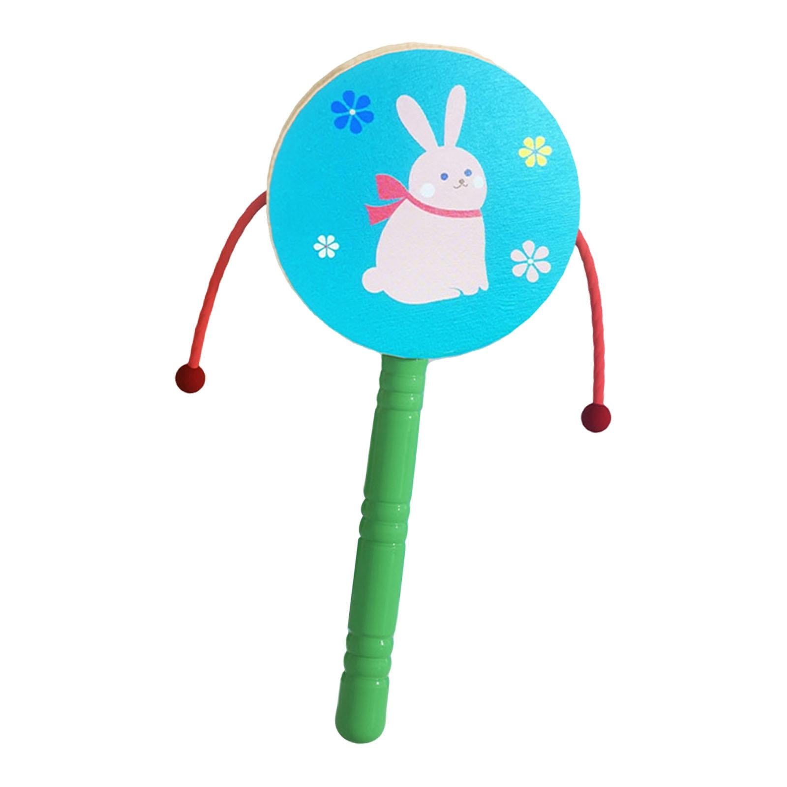 Mini Instrumento de Percusión Hugo Tambor Sonajero Conejo | Bodega ...