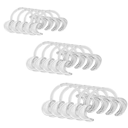 Wweixi 15 Pcs Cheek Lip Retractor Mouth Opener C-Shape 3 Sizes Mouth ...