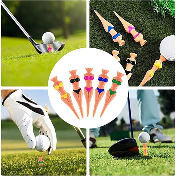 15 Pieces Golf Ball Tee Nail Professional Woman Holder Accessory Body ...