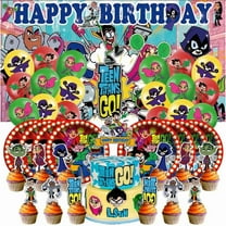 GoDanny Birthday Party Supplies Balloons Paper Plates Decoration Cake ...