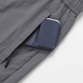 Agkizg Men's Shorts Solid Color Casual Dry Elastic Waistband Zipper ...
