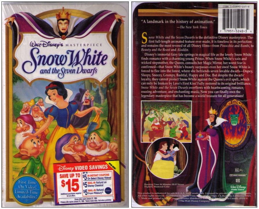 Snow White Vhs