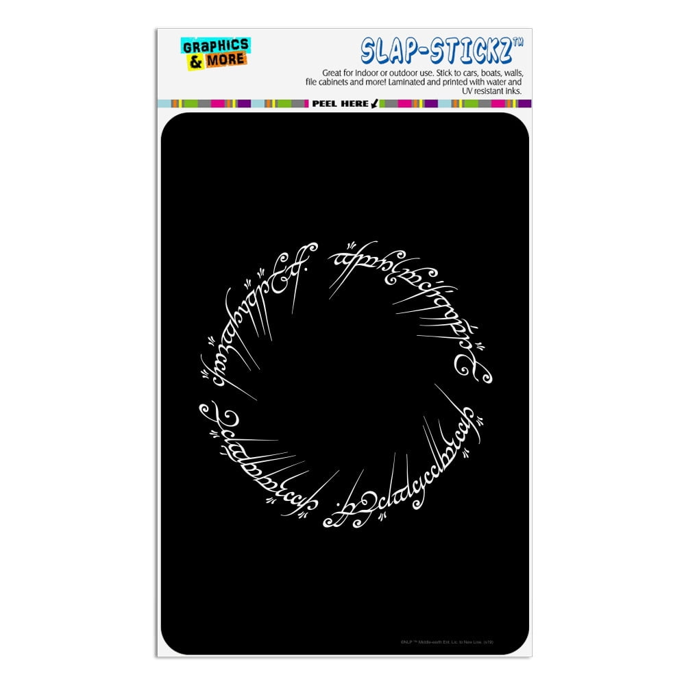 Lord of the Rings Mordor Script Home Business Office Sign - Walmart.com