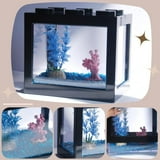 Fish Tank, Aquarium Tank, Stackable Mini Fish Tank Aquarium Tank Kit, 3 ...