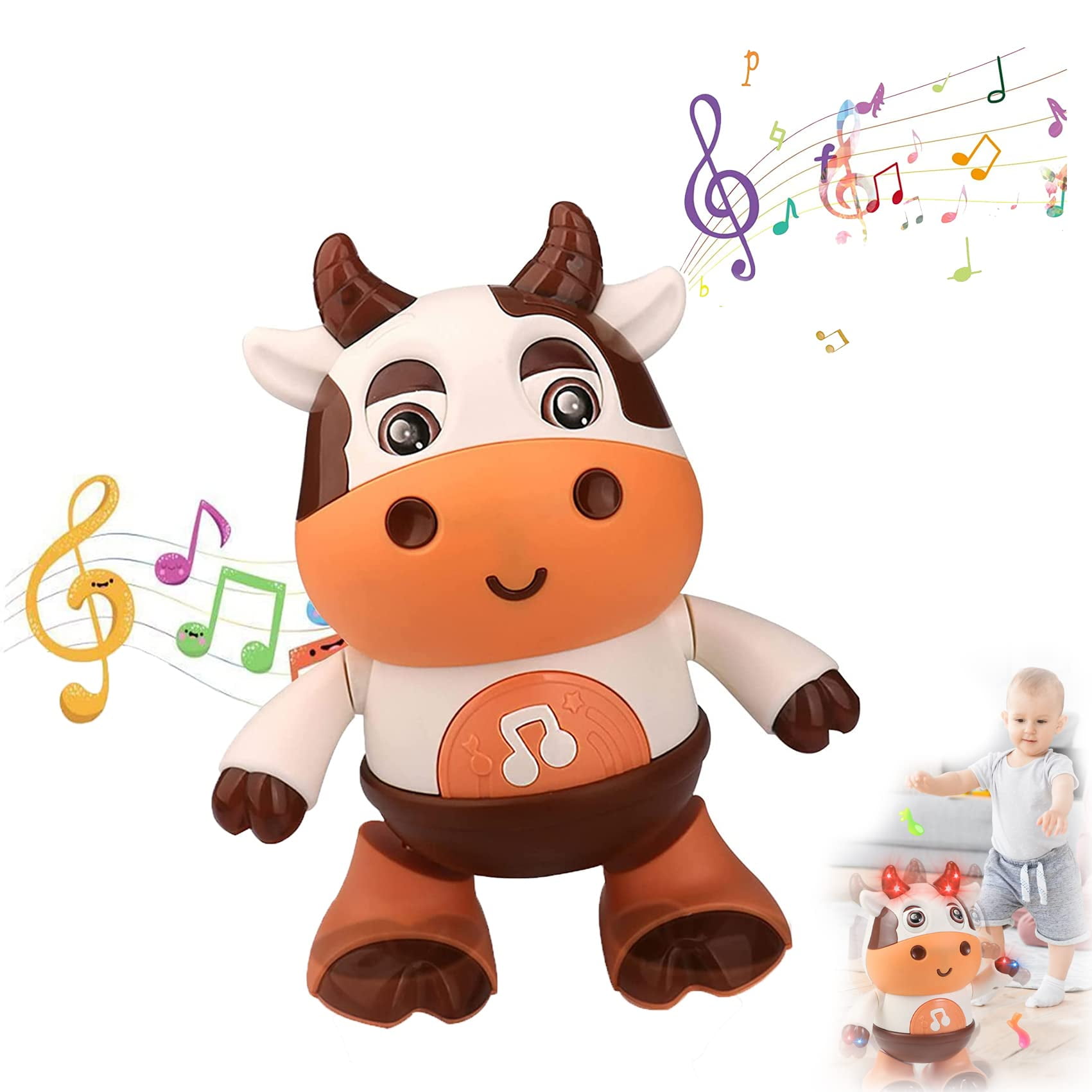 Dancing Cow Clip Art