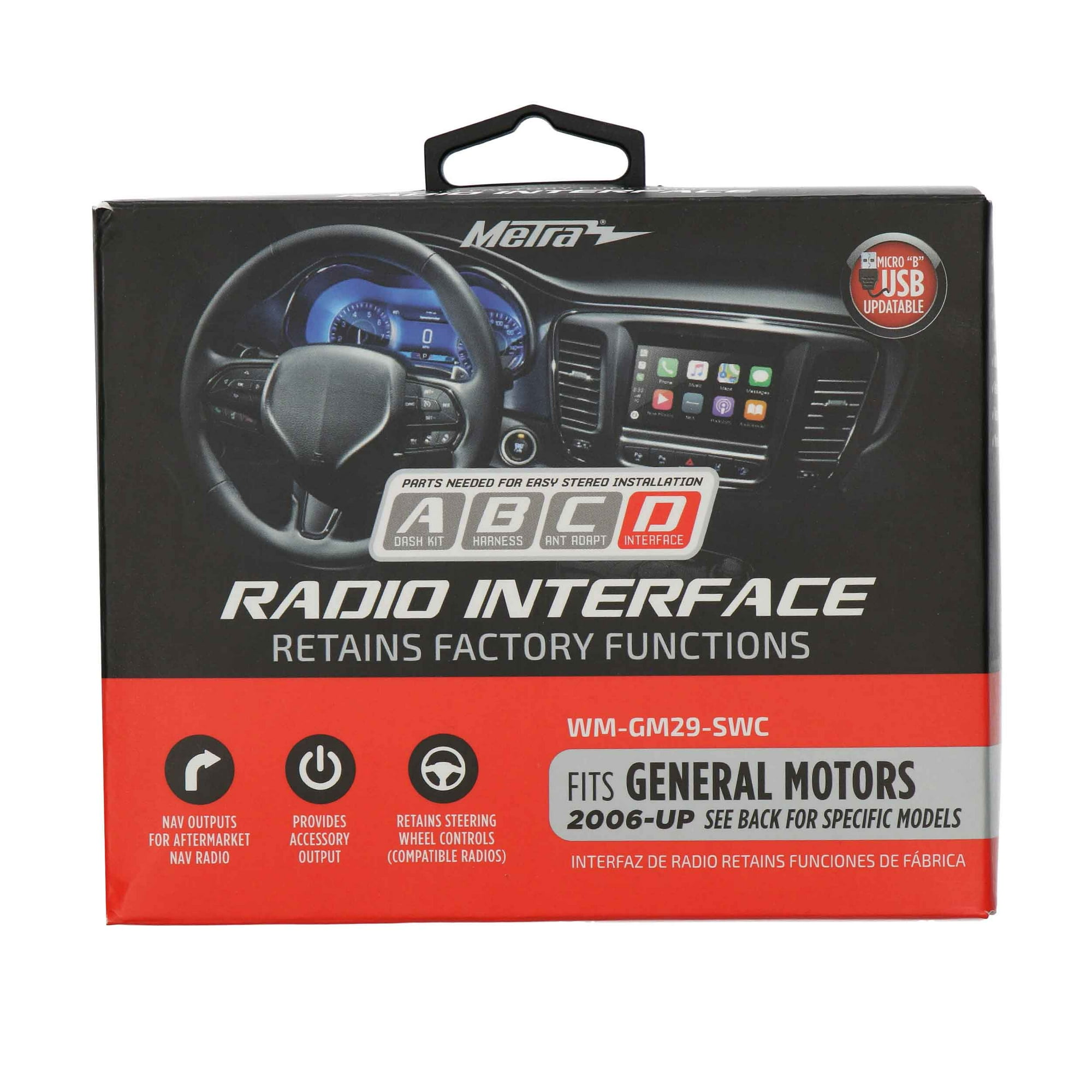 Metra WM-GM29-SWC GM Radio Interface – 194556663 – eX-tremes