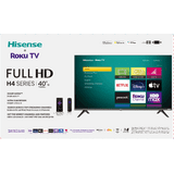 Hisense 40" Class 1080p FHD LED LCD Roku Smart TV H4030F Series ...