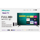 Hisense 40" Class 2K FHD LED LCD Roku Smart TV H4030F Series 40H4030F1 ...