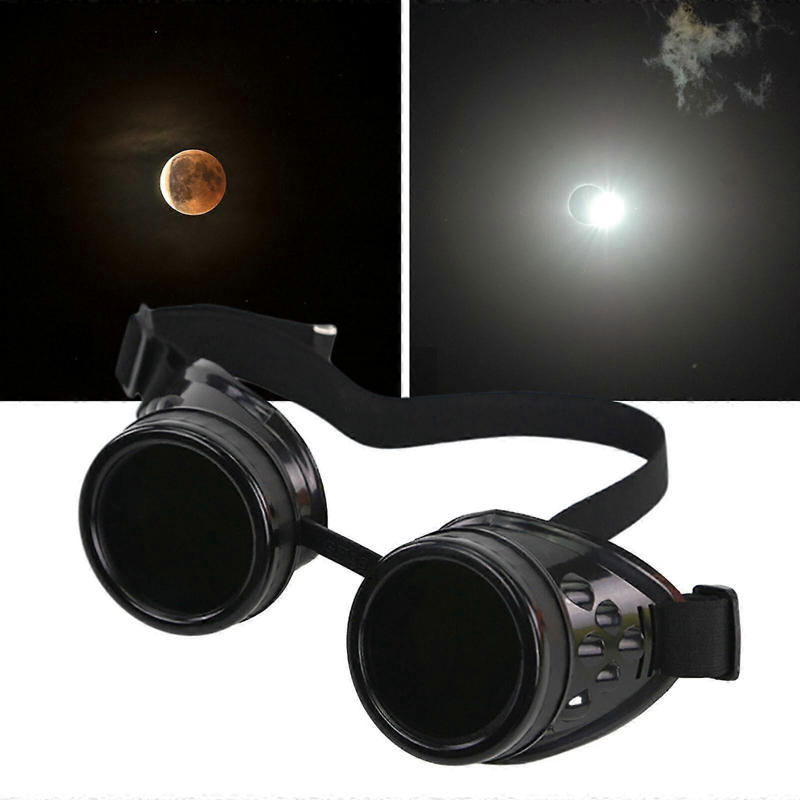 Eclipse Frame Steampunk Glasses Solar Eclipse Viewing Glasses - CE and ...