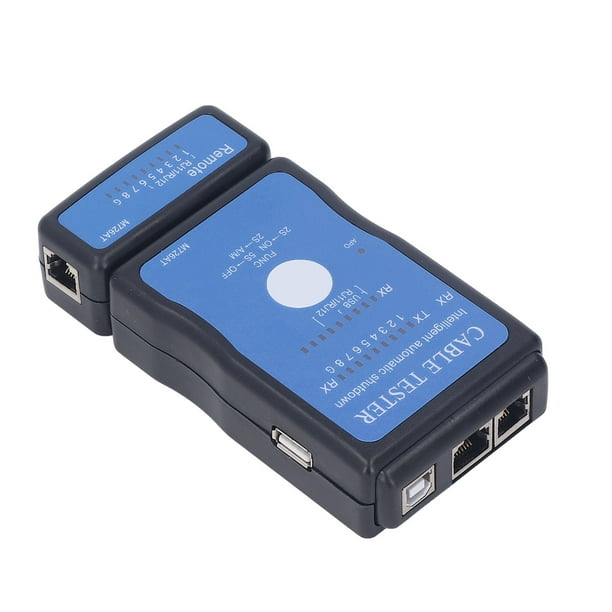 Cable Tester, Split Type Ethernet Cable Tester ABS Shell ...