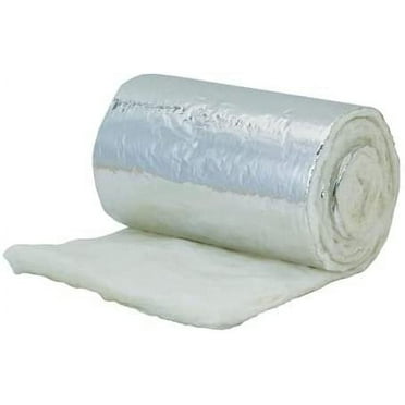 R-8 HVAC Duct Wrap Insulation Reflective 2 Sided Foam Core 12' x 25 ...