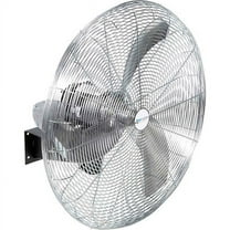 24 Inch Outdoor Wall Mount Oscillating Fan 3 Speed Control on Cord Wall ...