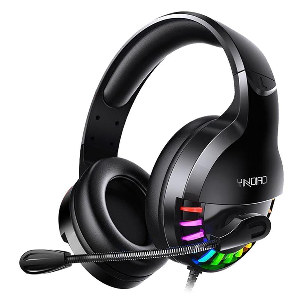 Gaming Headset With Mic Stereo Surround Headph 3.5mm - Walmart.com