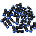 40 Pieces Straight Push Connectors, Push To Connect Fittings Quick ...