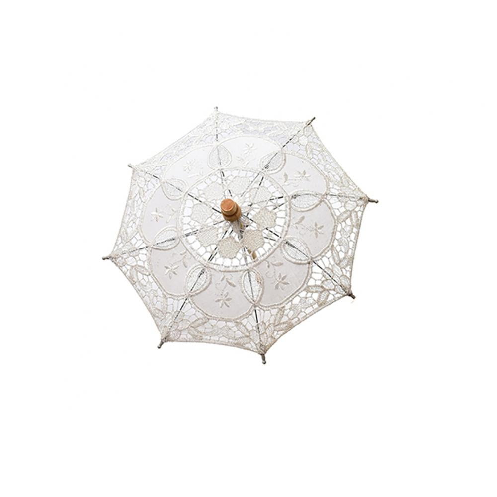 Taykoo Mini Vintage Lace Umbrella Small Wedding Umbrella for Bride ...
