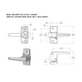 Pushbutton Latch - Walmart.com