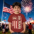 Big Boys Tops Printed Tees Independence Day Graphic Design Boys Tops ...