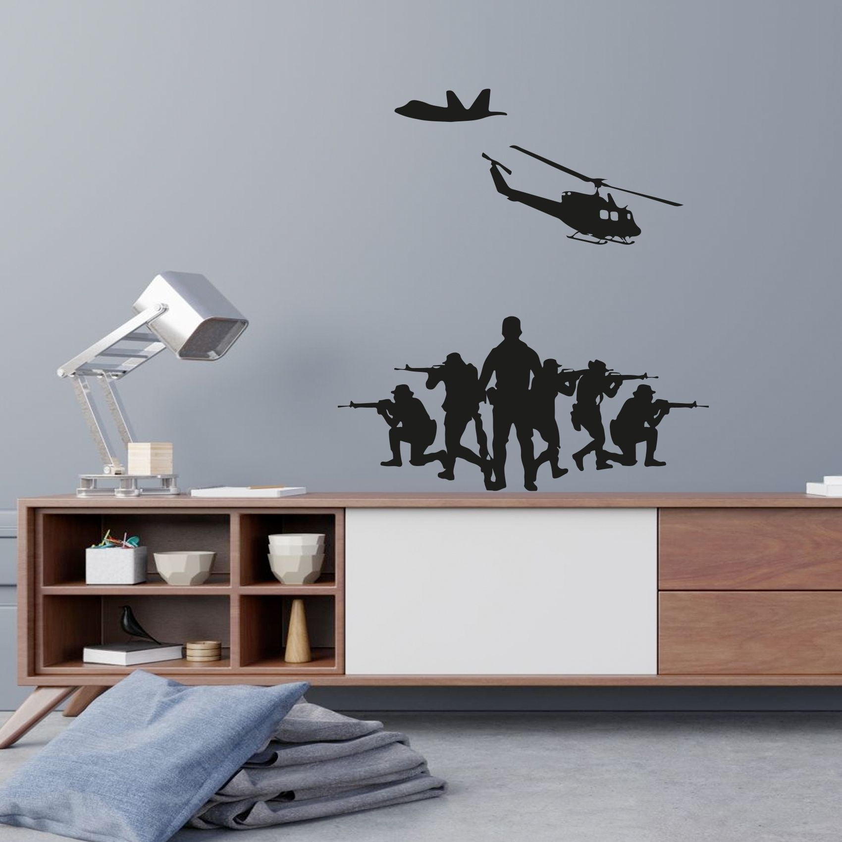 Cool Soldiers Helicopter Military Swat Team Army Men Soldier Wall ...