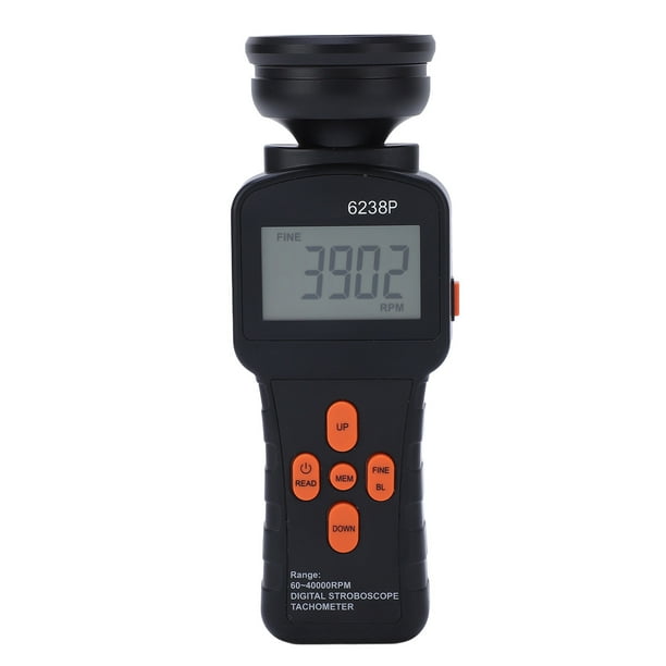 Stroboscope,6238P Portable Large LCD Handheld Digital Stroboscope Flash ...