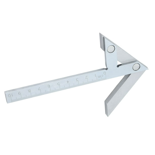 Medidor de centro regla de línea portátil Buscador de centros precisos ...