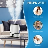 Everlasting Comfort 6L Cool Mist Humidifier for Bedroom Filterless ...