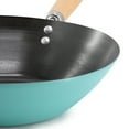 Martha Stewart Everyday Clarkston 10 Inch Nonstick Carbon Steel Wok ...