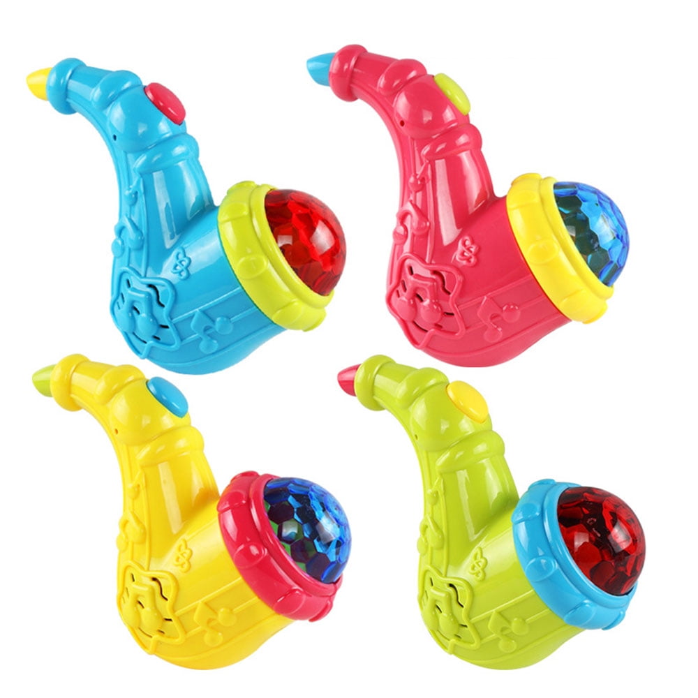 Flashing Horn Loudspeaker Toy Funny ABS Multicolor Music Developmental ...