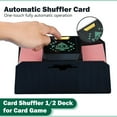 1-2 Decks Automatic Card Shuffler Battery Operated/USB Electric UNO Poker Shuffler, Playing Card ...