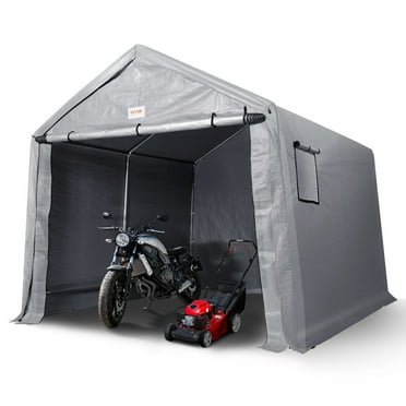 StorageHouse Setup in 5 Minutes Portable XXL Gray Carports - Walmart.com