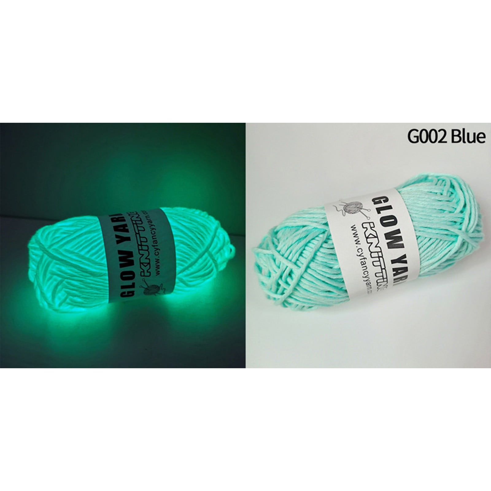 Click here for Meitianfacai In The Dark Yarns Luminous Yarn Hand-... prices