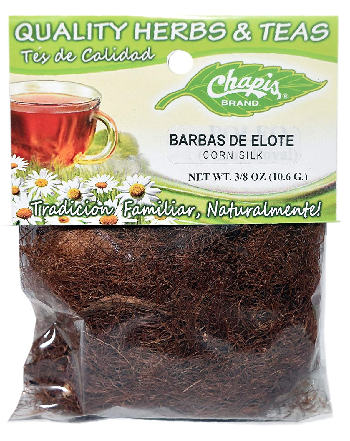 Chapis Tea/Hierba Barbas De Elote-Dried Natural Herbs Net Wt. 3/8 oz ...