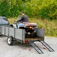 Black Widow ST-4811-1600-MV2 Steel 4' ATV Trailer Ramps - Walmart.com