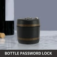 Plastic Bottle Password Lock Combination Lock Wine Stopper Vacuum ...