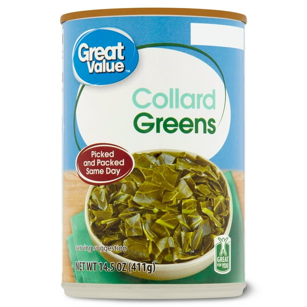Great Value Canned Collard Greens, 14 oz - Walmart.com